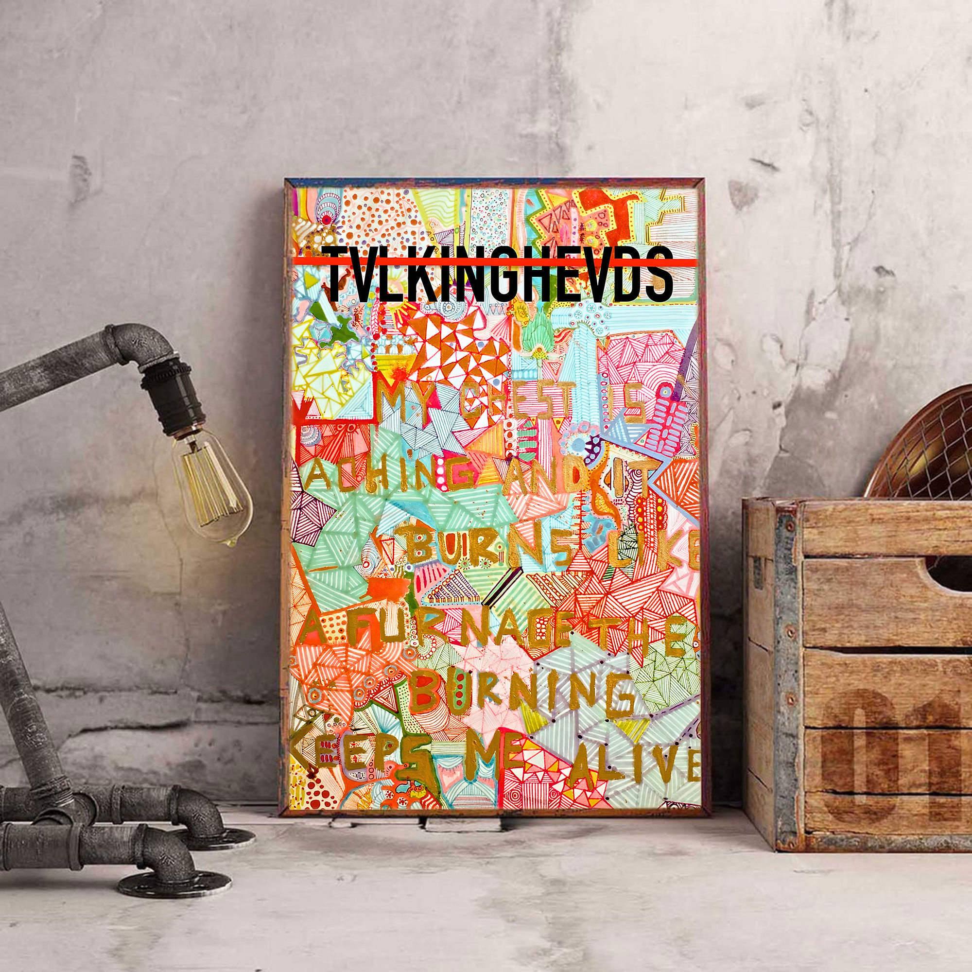 Talking Heads Poster, Immersive Experience Poster, Band Post | Inspire ...