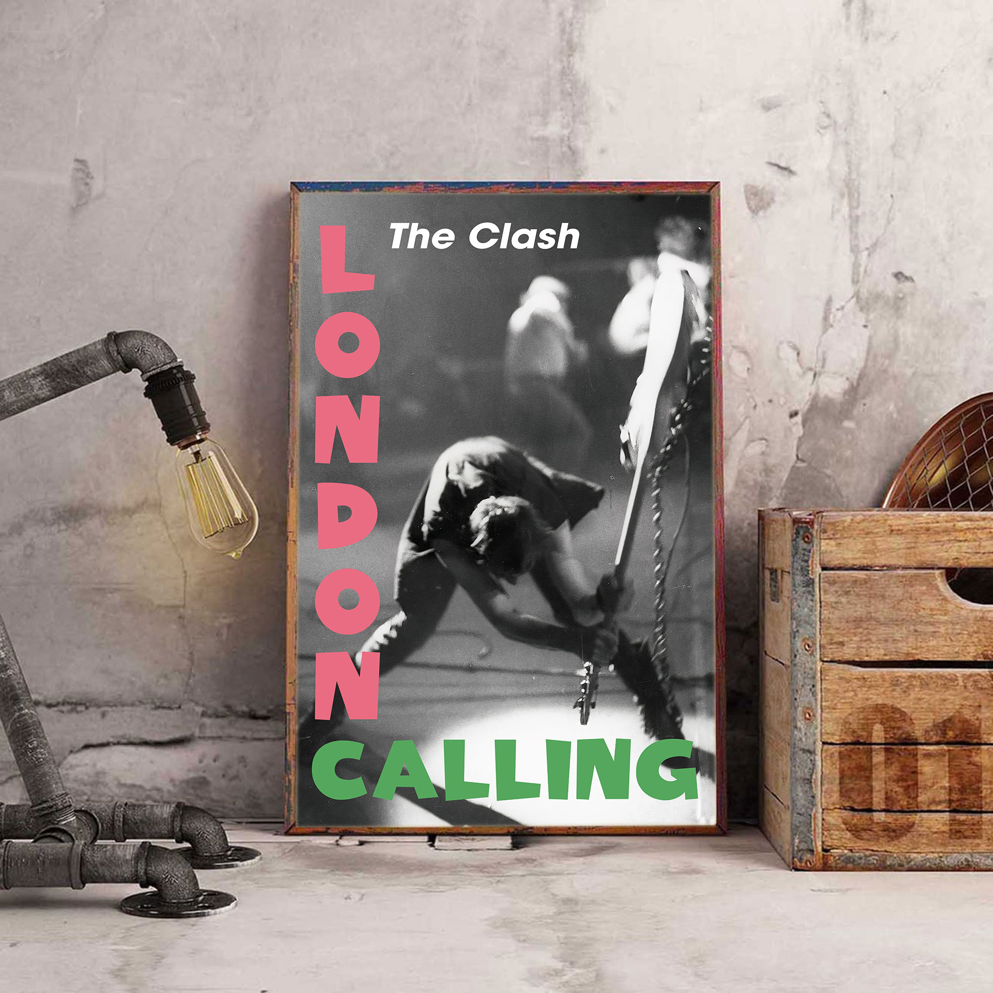 The Clash Poster, Unforgettable Clash Poster, The Clash Band | Inspire ...