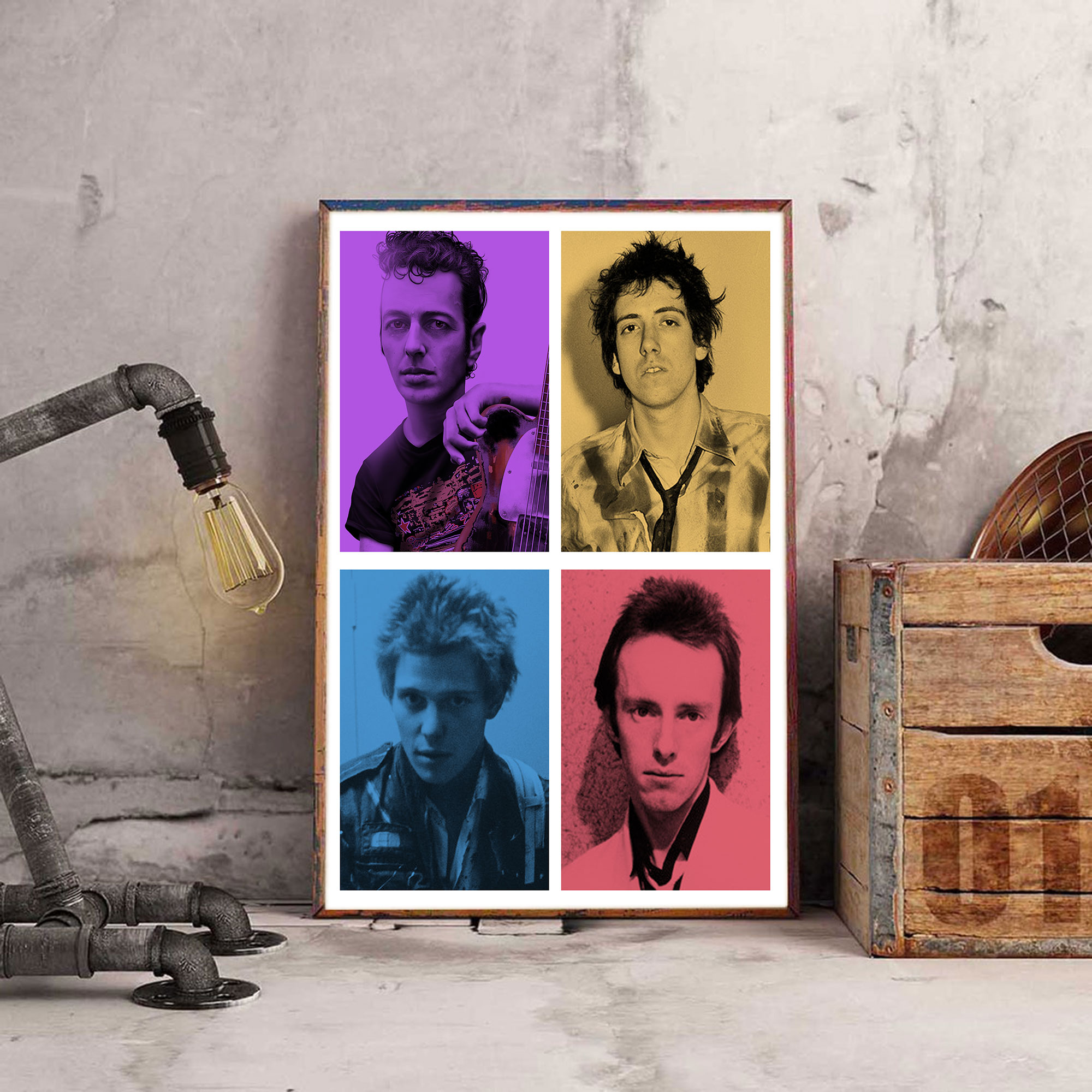 The Clash Poster, Clash Fusion Poster, The Clash Band Poster | Inspire ...