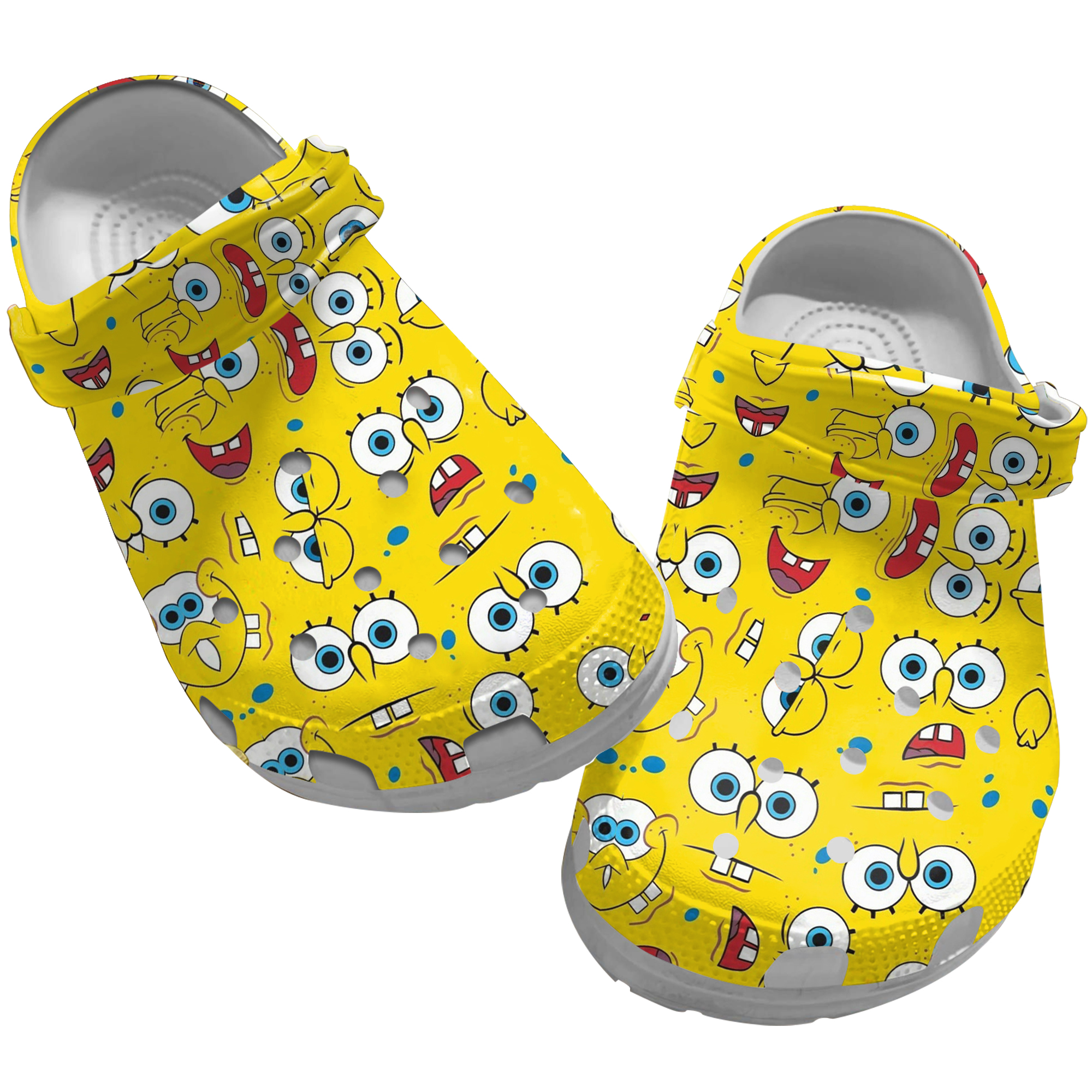 Movie Crocs, SpongeBob Crocs, SpongeBob Clog Shoes Unisex, S - Inspire ...