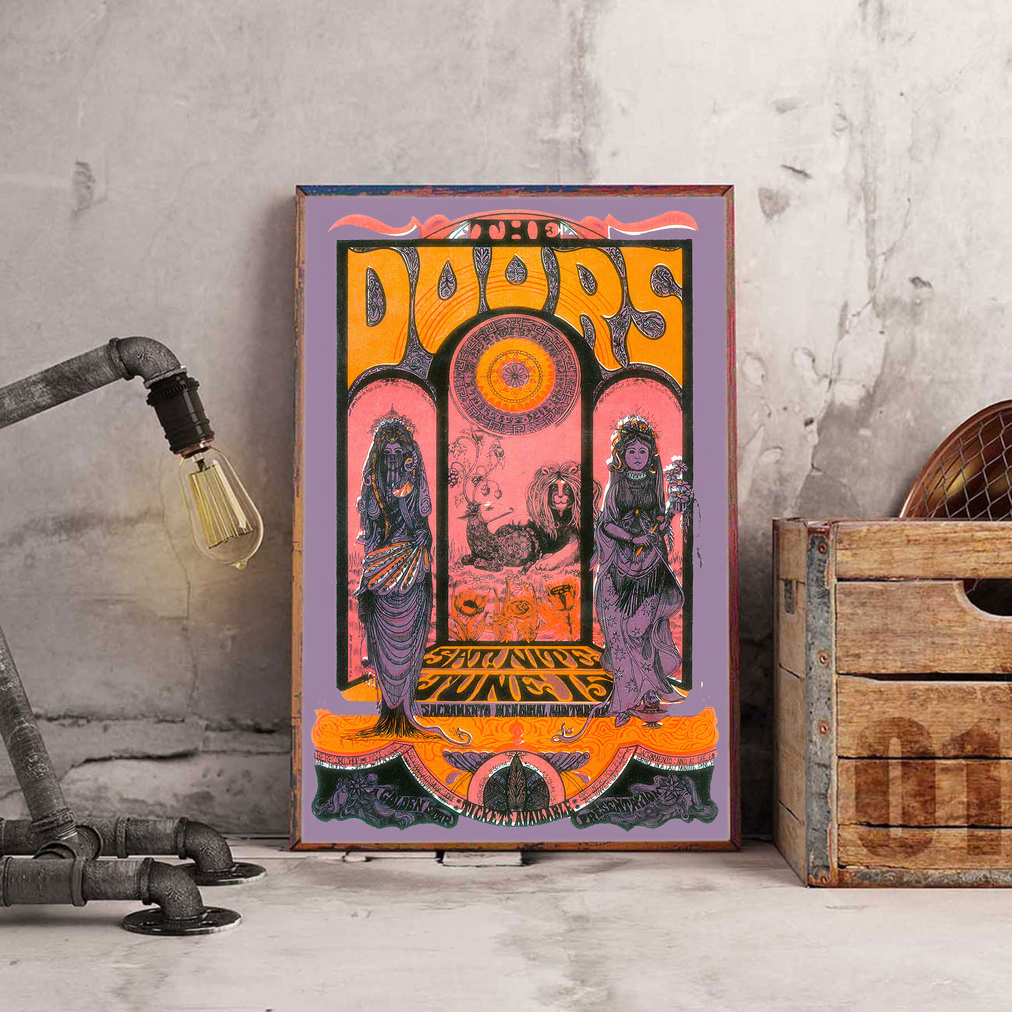 The Doors Poster, Ray Manzarek's Keys Poster, Rock Band Post | Inspire ...