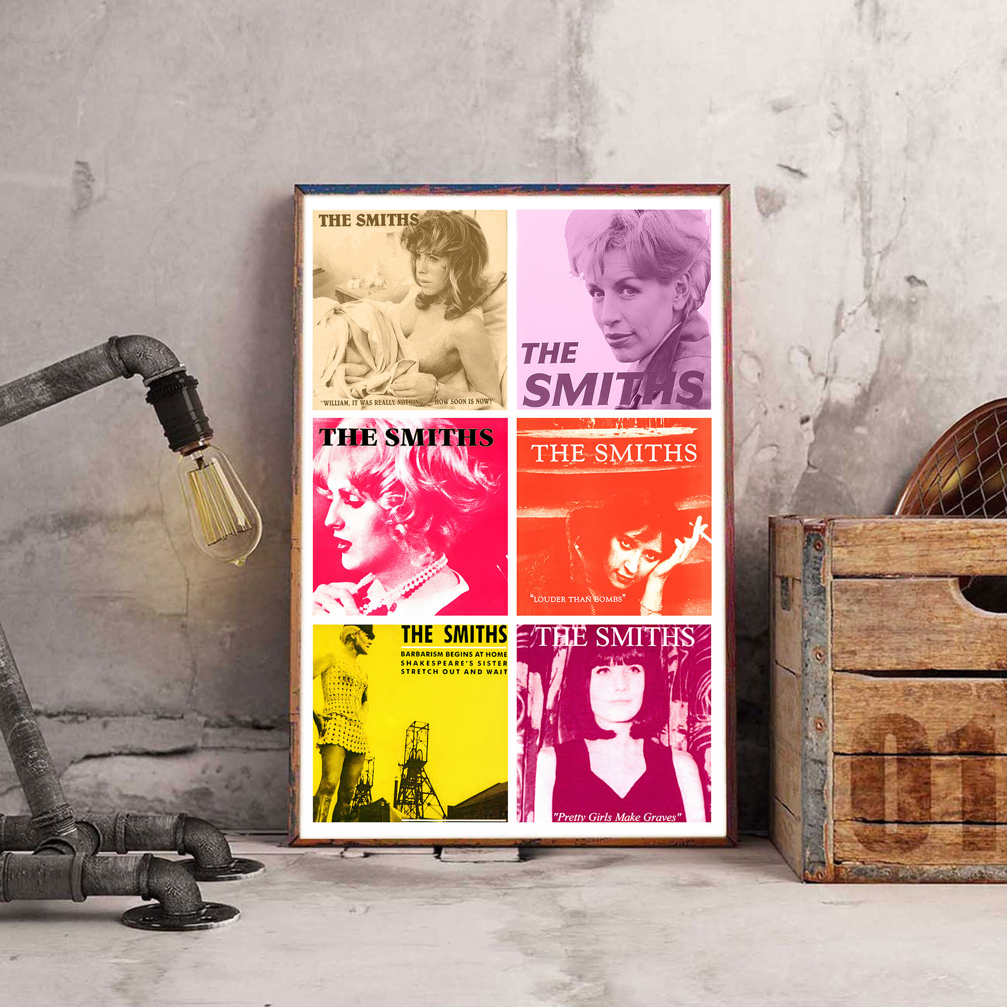 The Smiths Poster, The Smiths Band Poster, Band Poster, Musi | Inspire ...