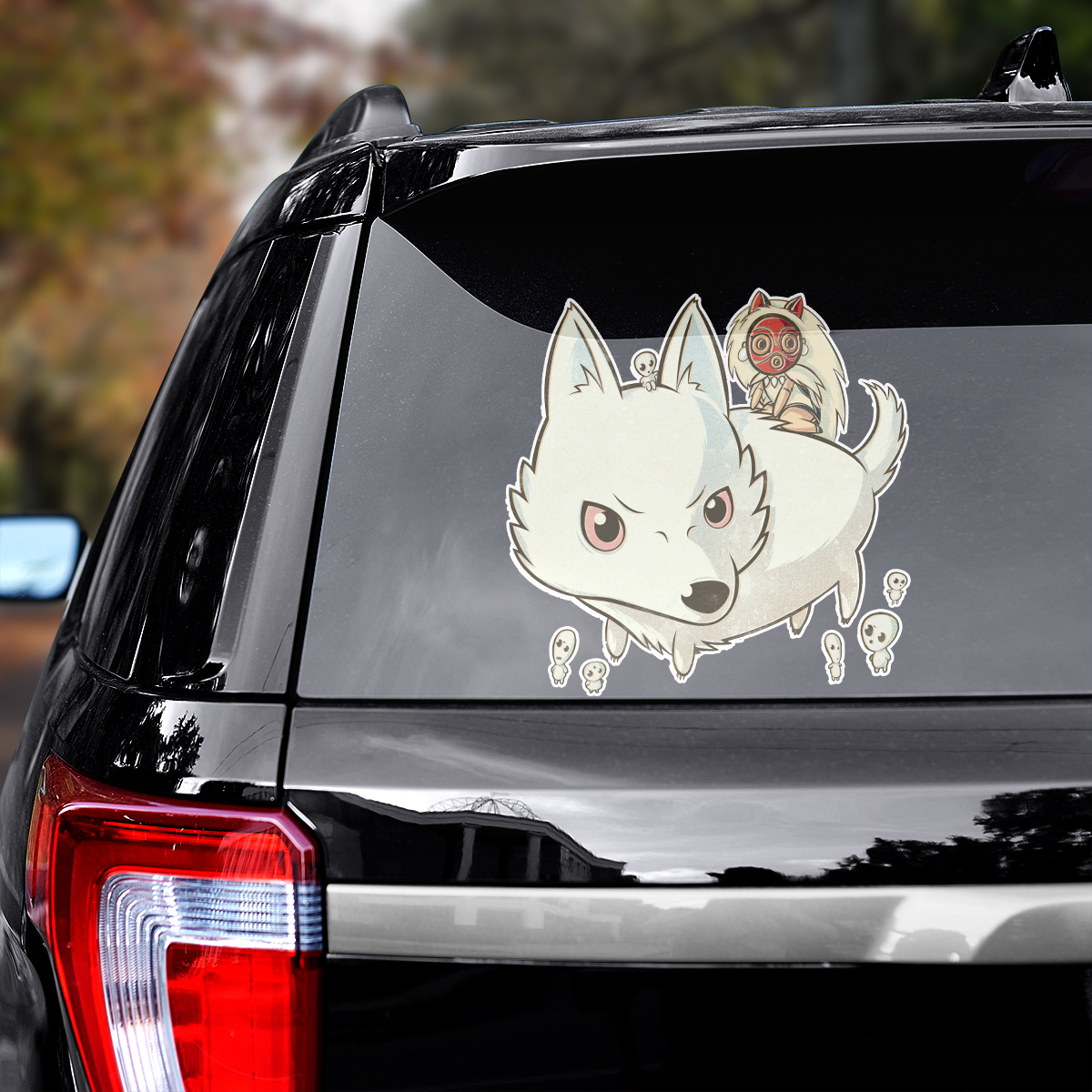 Movie Decal, Princess Mononoke Sticker, Anime Decal, Anime S | Inspire ...