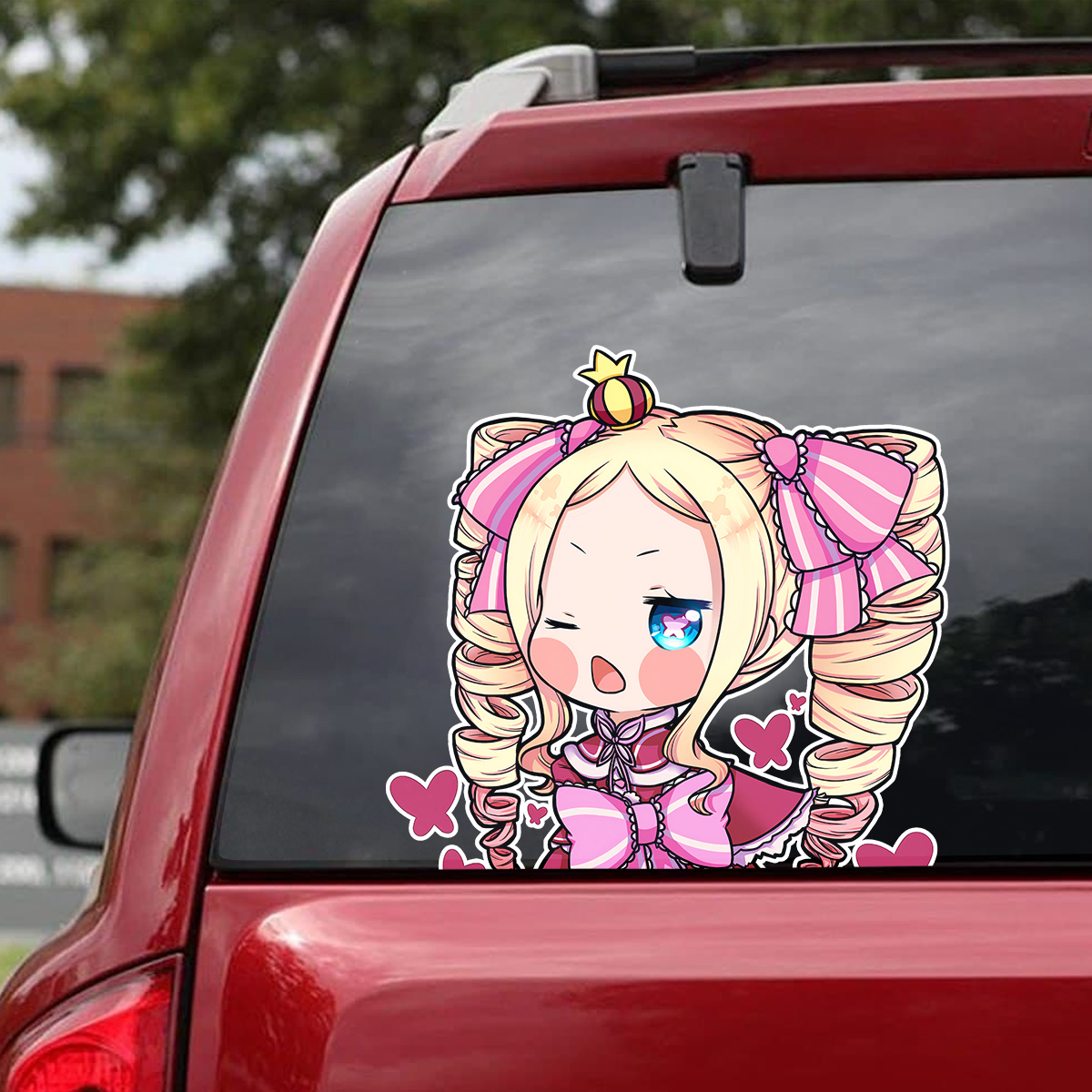 Anime Decal, Re Zero Sticker, Anime Sticker, Re Zero, Rezero - Inspire ...