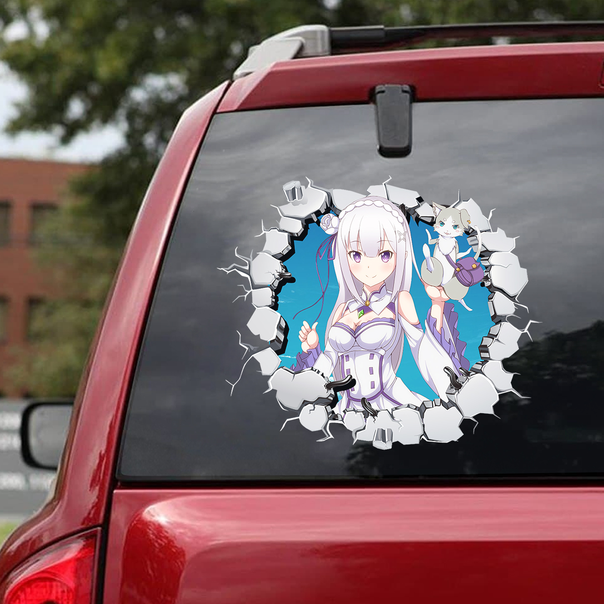 Anime Decal, Re Zero Sticker, Anime Sticker, Re Zero, Re Zer - Inspire ...