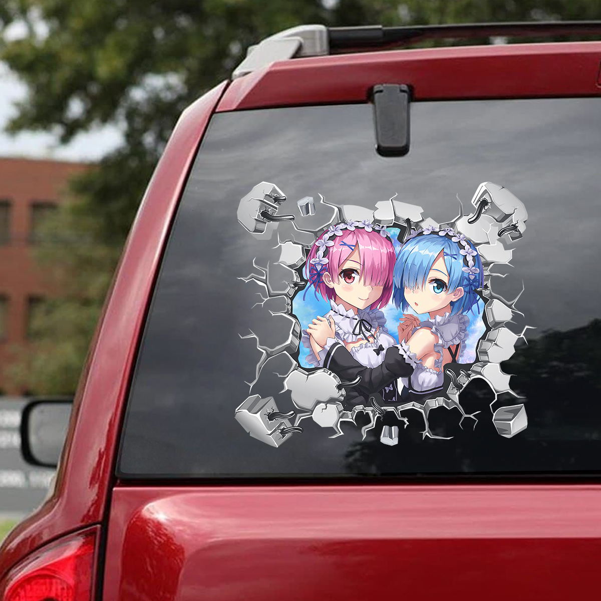 Re Zero Sticker, Anime Decal, Anime Sticker, Rezero Decal, R | Inspire ...