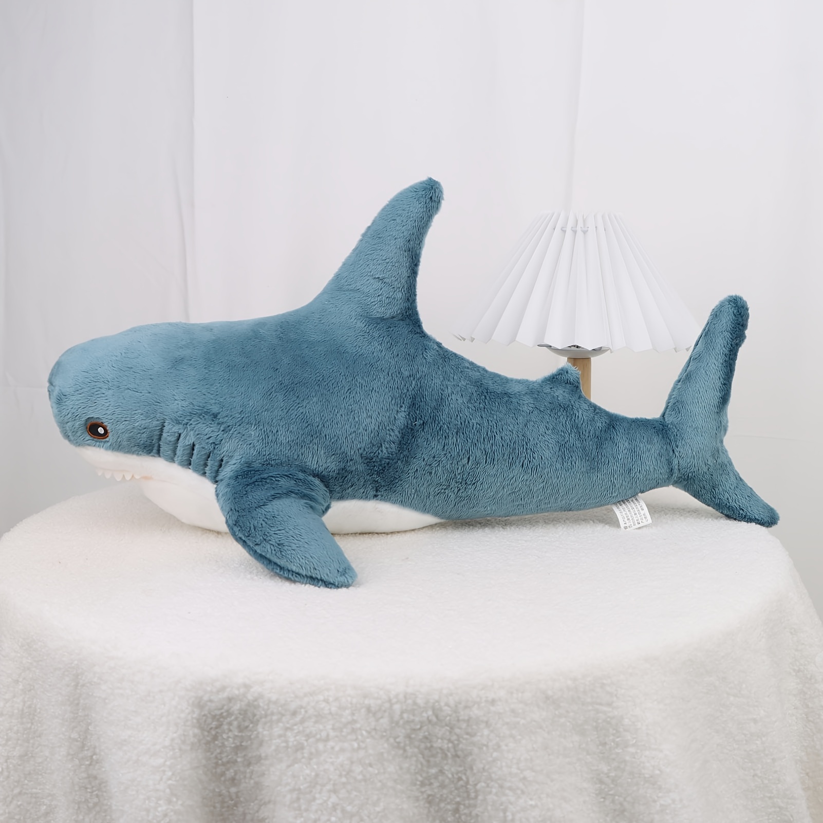 Giant Shark Plush Toy Cute Blue Shark Doll For Birthday Gif | Inspire ...