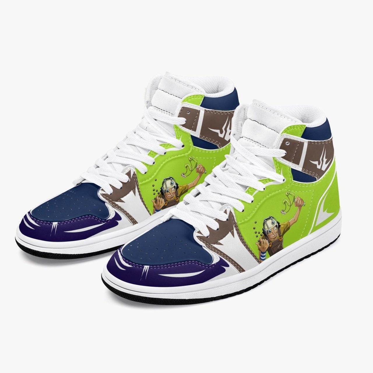 One Piece Usopp JD1 Shoes, One Piece Usopp ordan 1 Shoes - Inspire Uplift