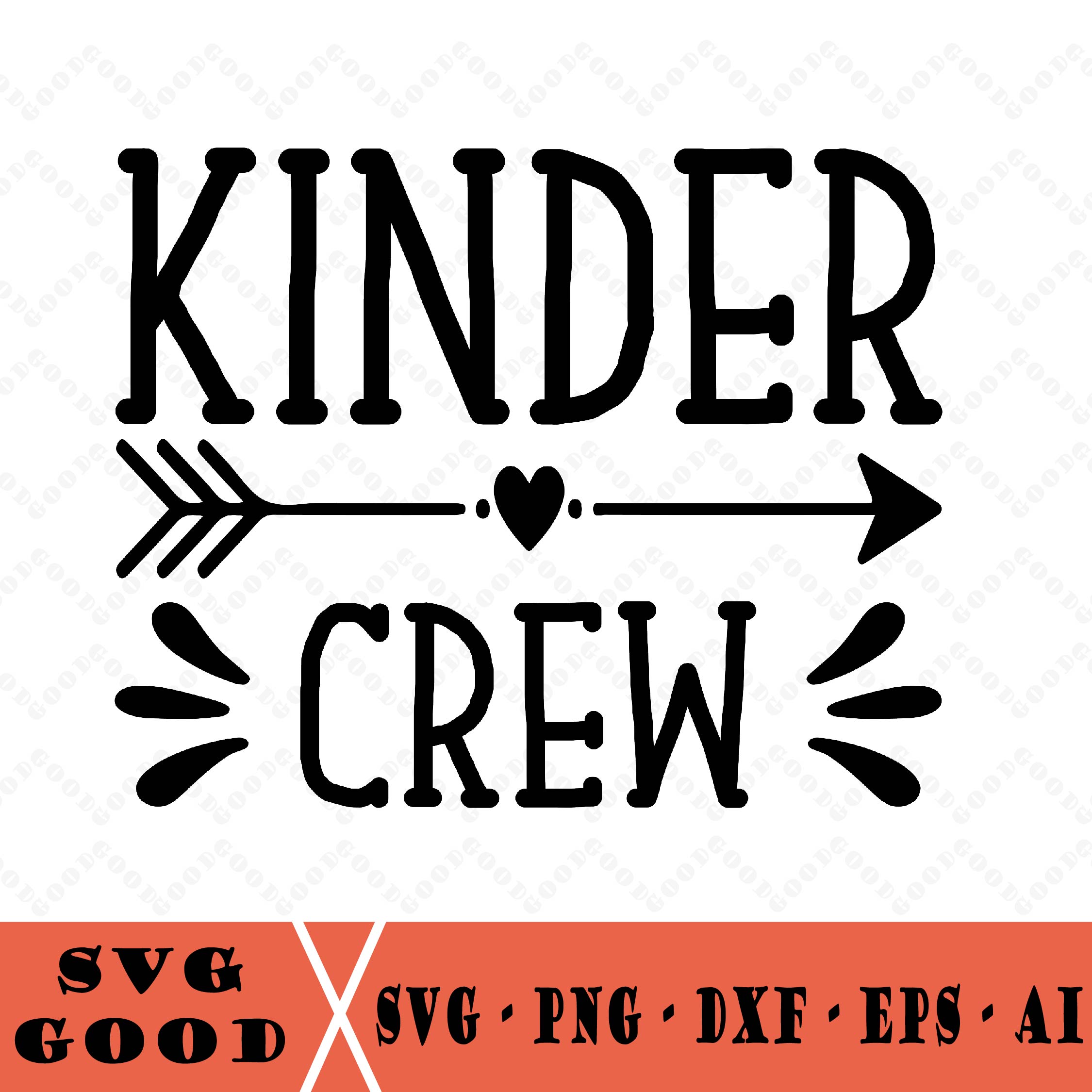 Kinder Crew Svg Png, Kindergarten Crew Svg, Kindergarten Svg | Inspire ...