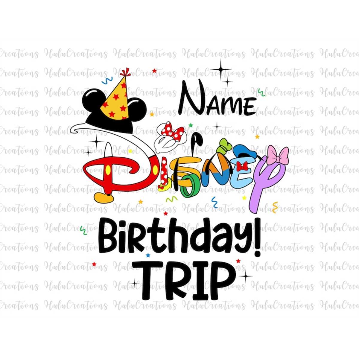Custom Birthday Trip Svg, Happy Birthday Svg, Family Vacatio | Inspire ...