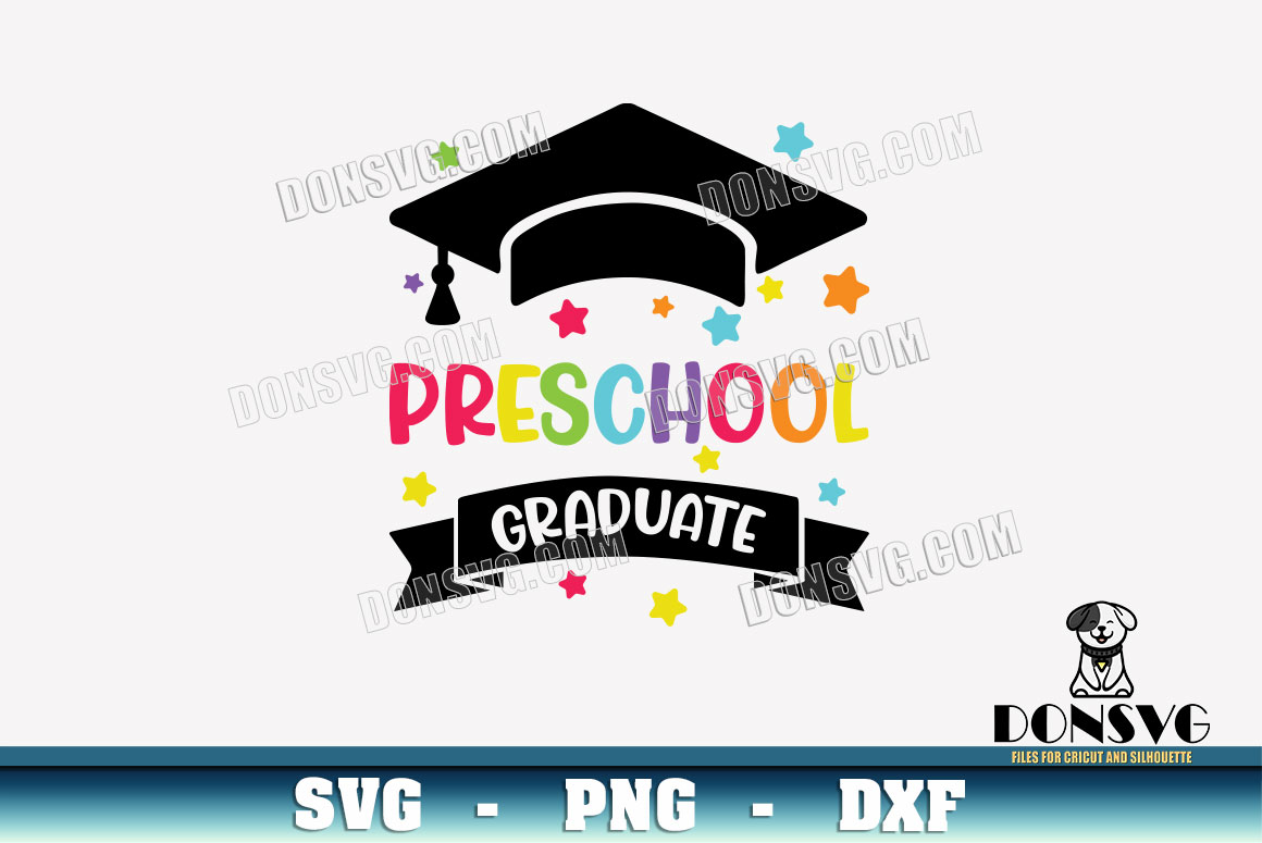 Preschool Graduate Cap SVG Cutting File Graduation Hat image | Inspire ...