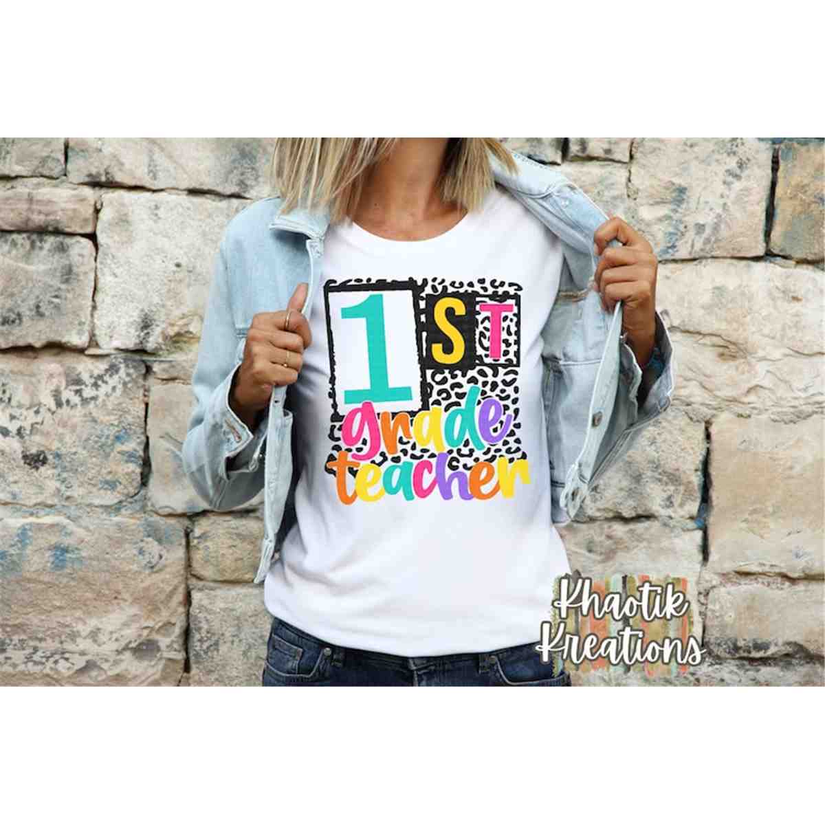 1st Grade Teacher, First Grade Teacher, Teacher Svg, Back to | Inspire ...