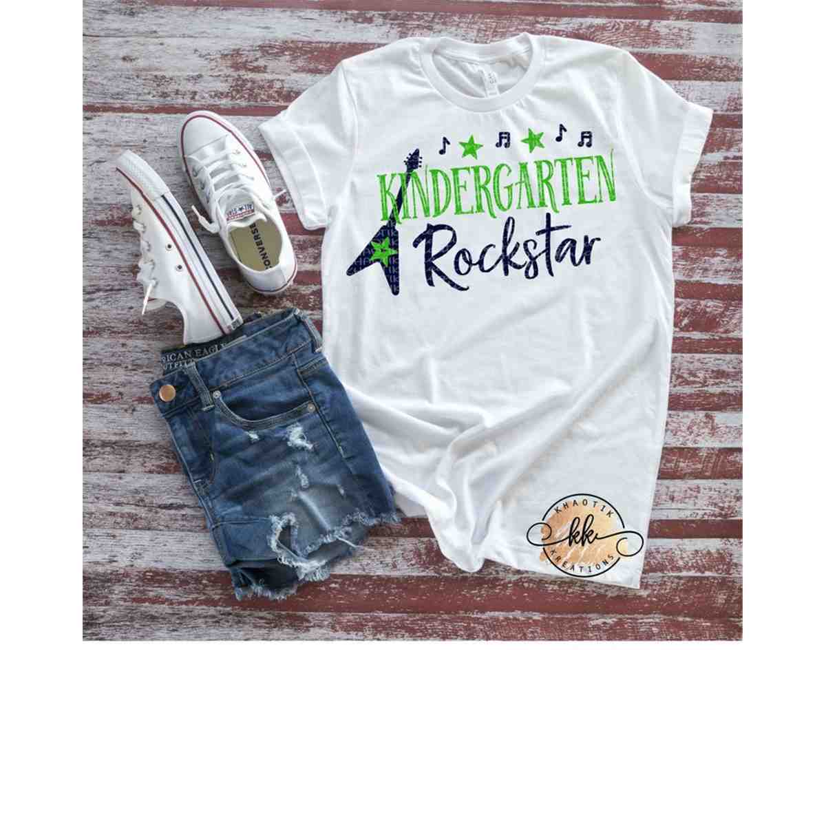Kindergarten Rockstar Svg Kindergarten Svg Back to School Sv | Inspire ...