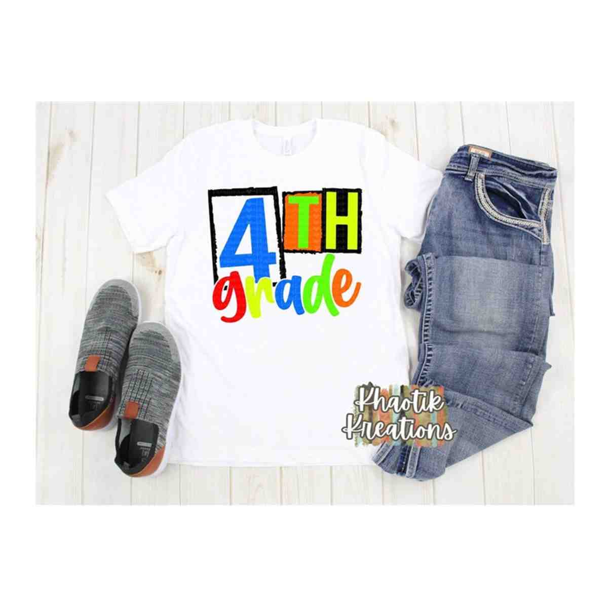 4th Grade Svg, Fourth Grade Design, Teacher Svg, Back to Sch | Inspire ...