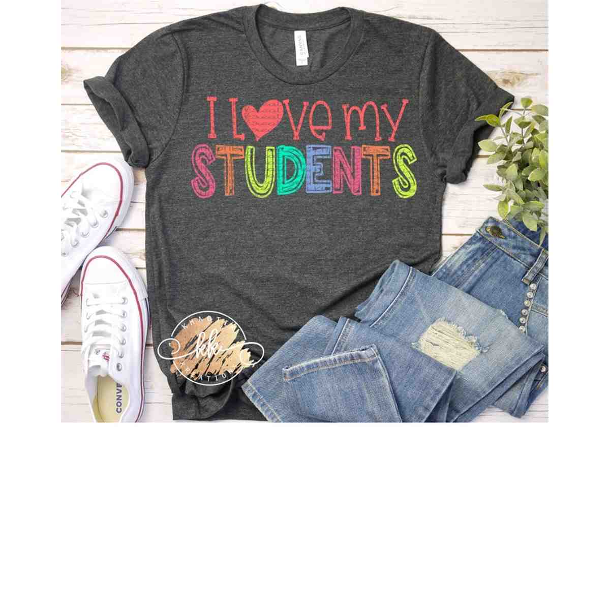 I Love My Students Svg Teacher Svg School Svg Teacher Apprec - Inspire ...