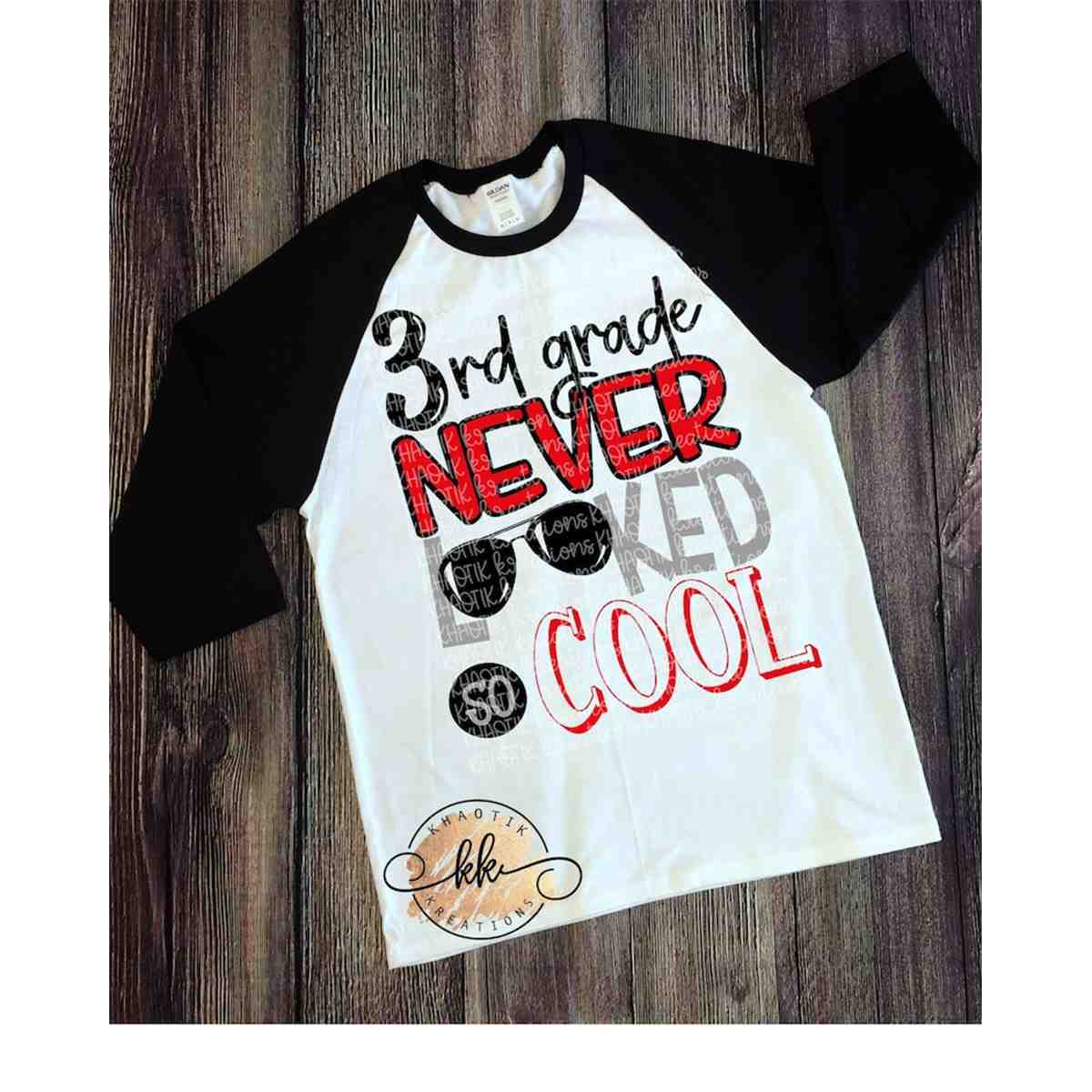 3rd Grade Never Looked so Cool Svg 3rd Grade Svg Back to Sch | Inspire ...
