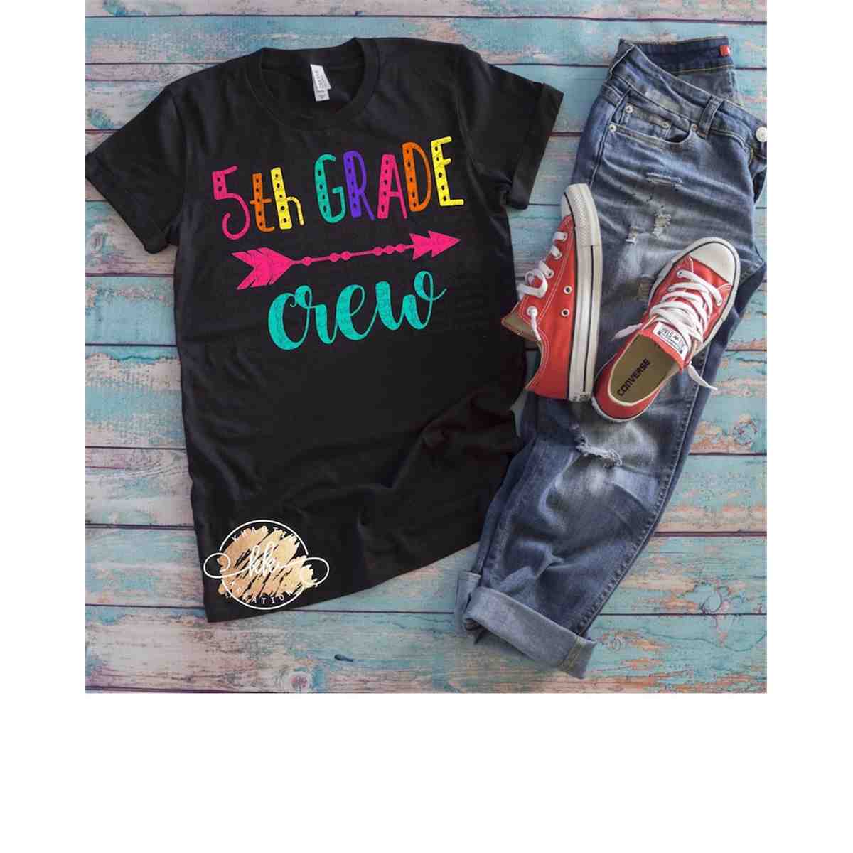 5th Grade Crew Svg, 5th Grade Svg, Back to School Svg, First | Inspire ...