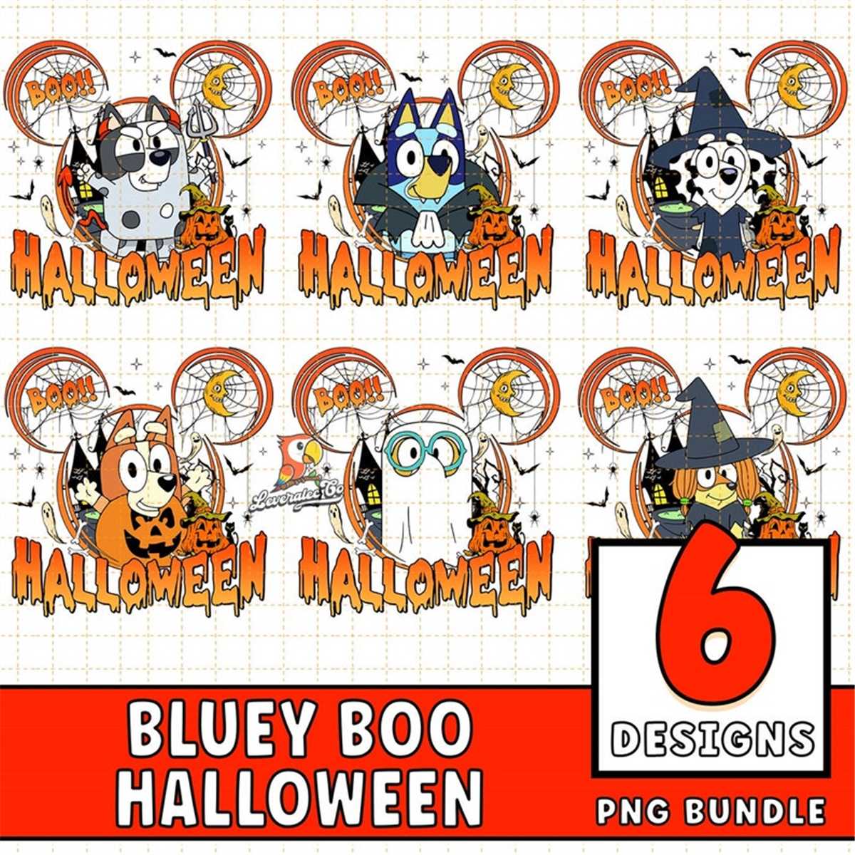 Instant Download | Bluey PNG | Halloween Png | Bluey Hallowe | Inspire ...