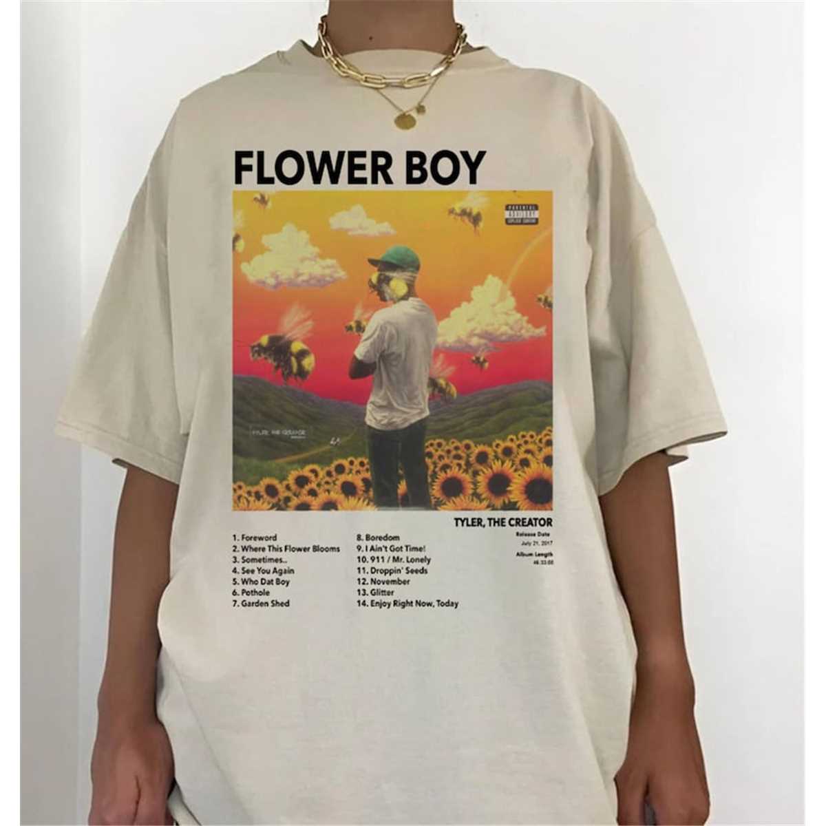 Tyler The Creator Flower Boy T-Shirt, Tyler the Creator Swea | Inspire ...