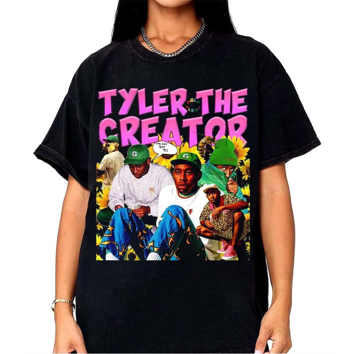 Tyler The Creator Vintage Style T-Shirt, Tyler The Creator H - Inspire ...