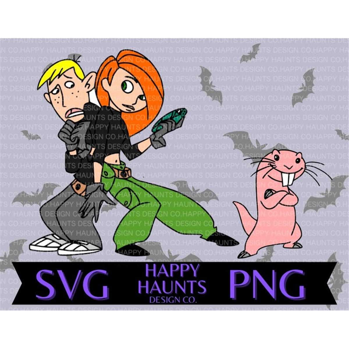 Kim possible SVG, easy cut file for Cricut, Layered by colo - Inspire ...