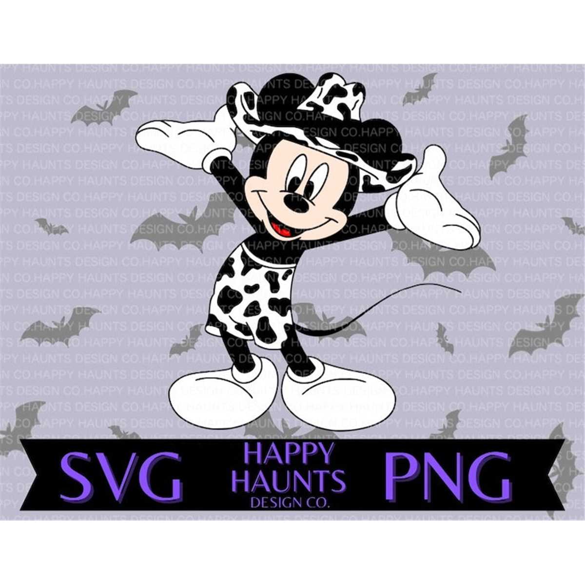 Cow print mouse SVG, easy cut file for Cricut, Layered by co | Inspire ...