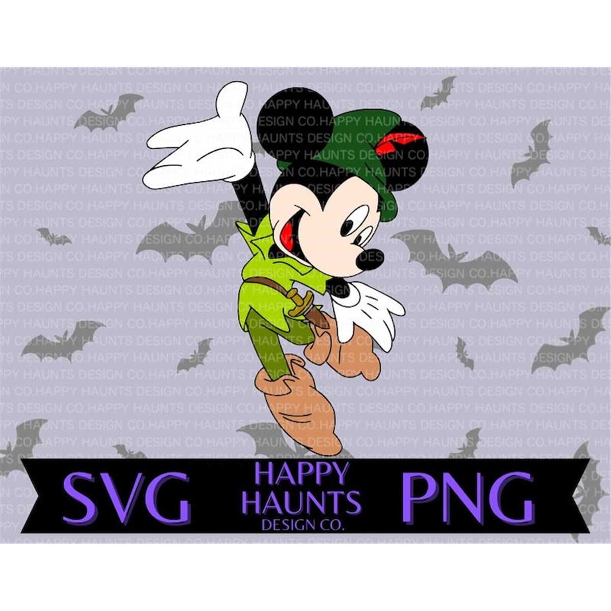 Lost boy mouse SVG, easy cut file for Cricut, Layered by col - Inspire ...