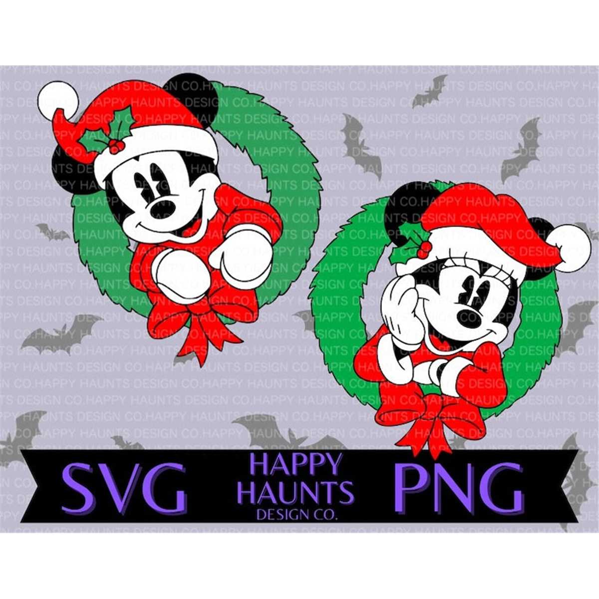 Mice wreaths SVG, easy cut file for Cricut, Layered by colou | Inspire ...