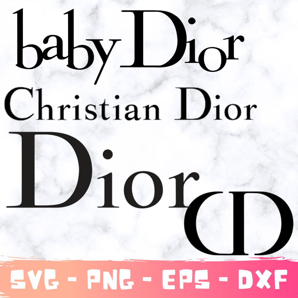 Dior Logo Png STL File Gucci, Louis Vuitton, Chanel And Dior Cutters
