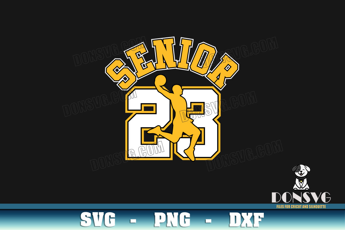 Air Senior 23 Basketball SVG Michael Jordan png clipart T-Sh | Inspire ...