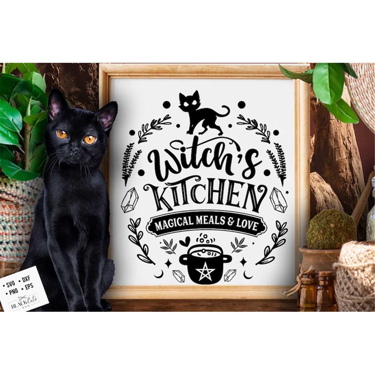 Witch's kitchen SVG, Witch kitchen svg, Magic Kitchen svg, K - Inspire ...