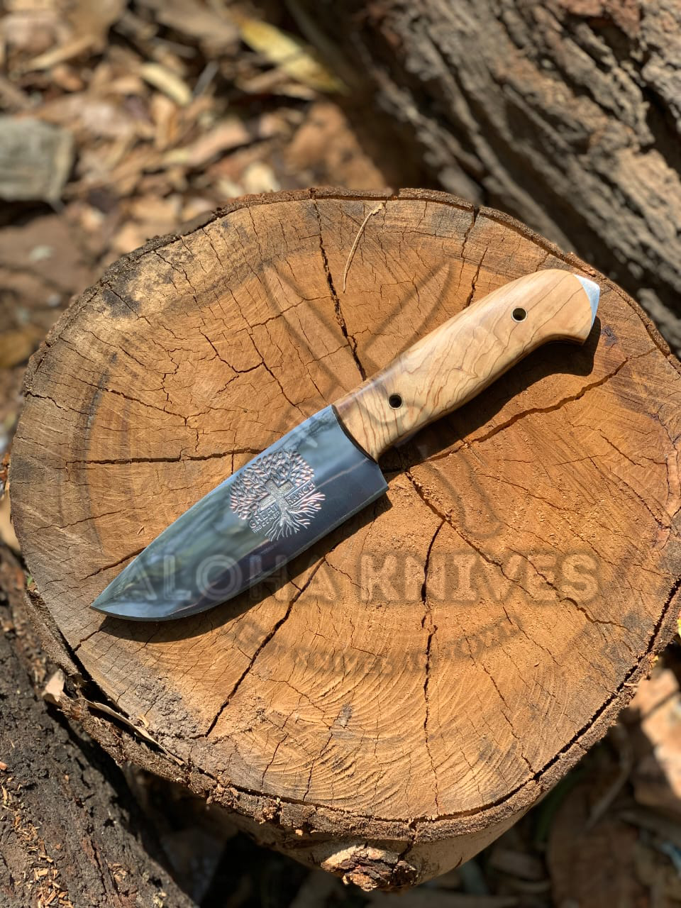 Great Redeemer Ranch Knife, Custom Logo Engraved knife | Inspire Uplift