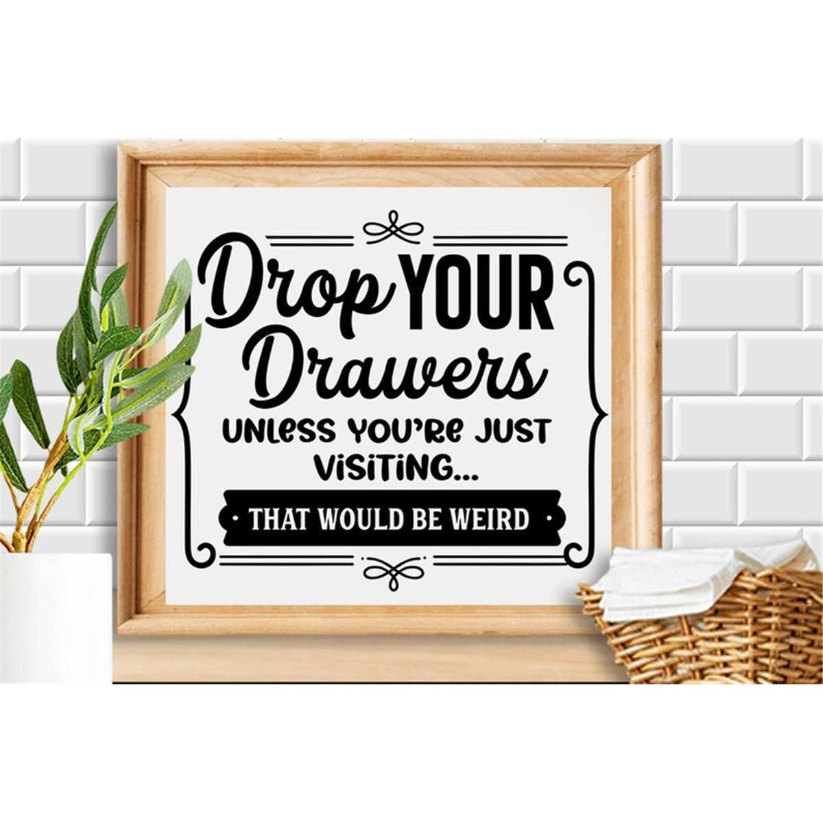 Drop your drawers unless you're just visiting svg, laundry r - Inspire ...