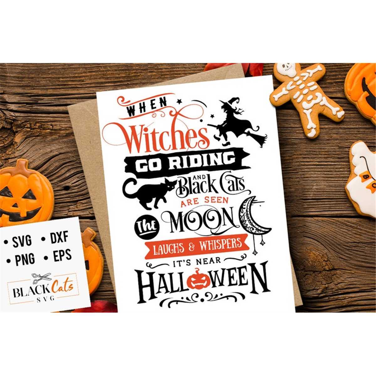 When witches go riding svg, Black cats are seen svg, Tis ne - Inspire ...
