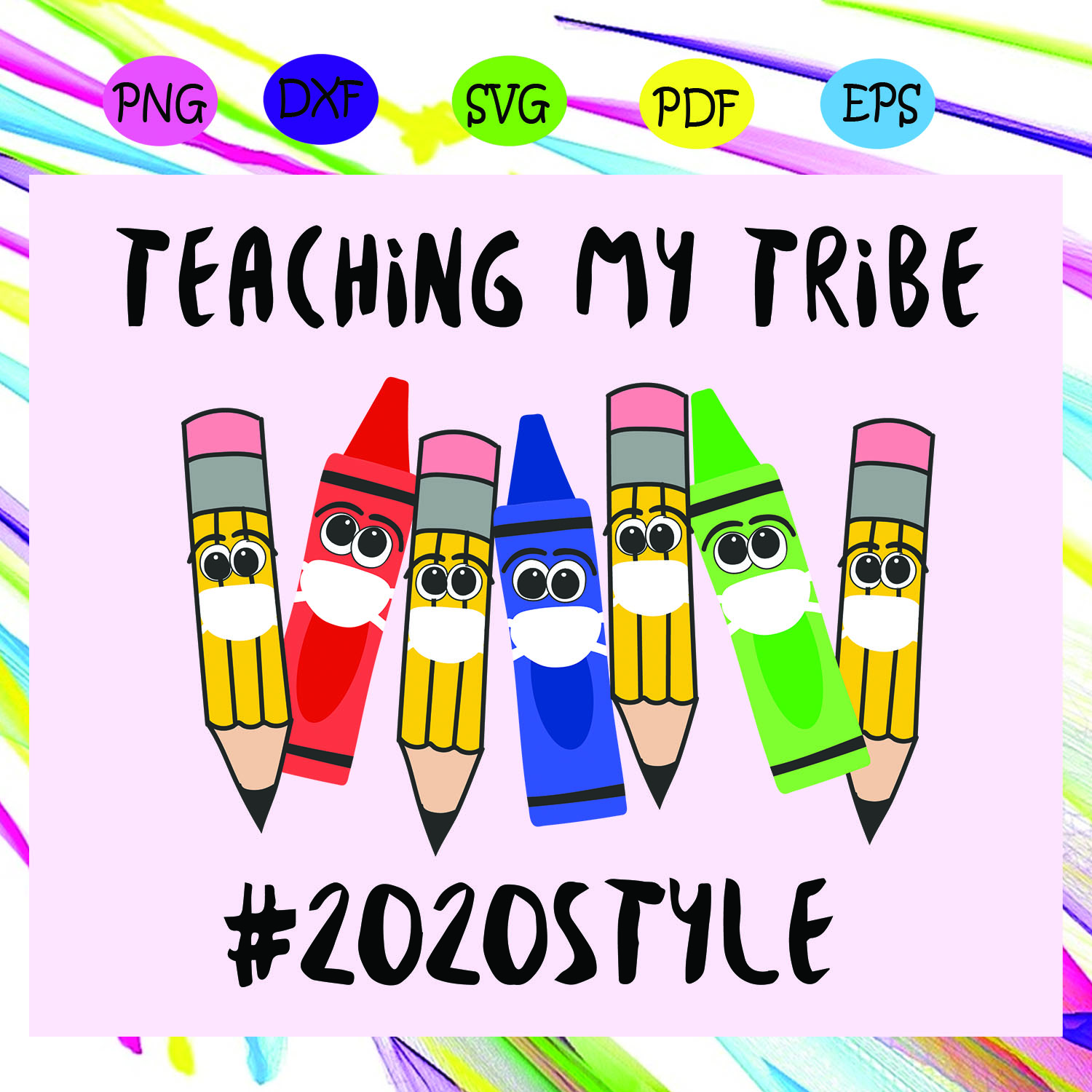 Teaching My Tribe, 100th Days svg, Back to school svg, Back | Inspire ...