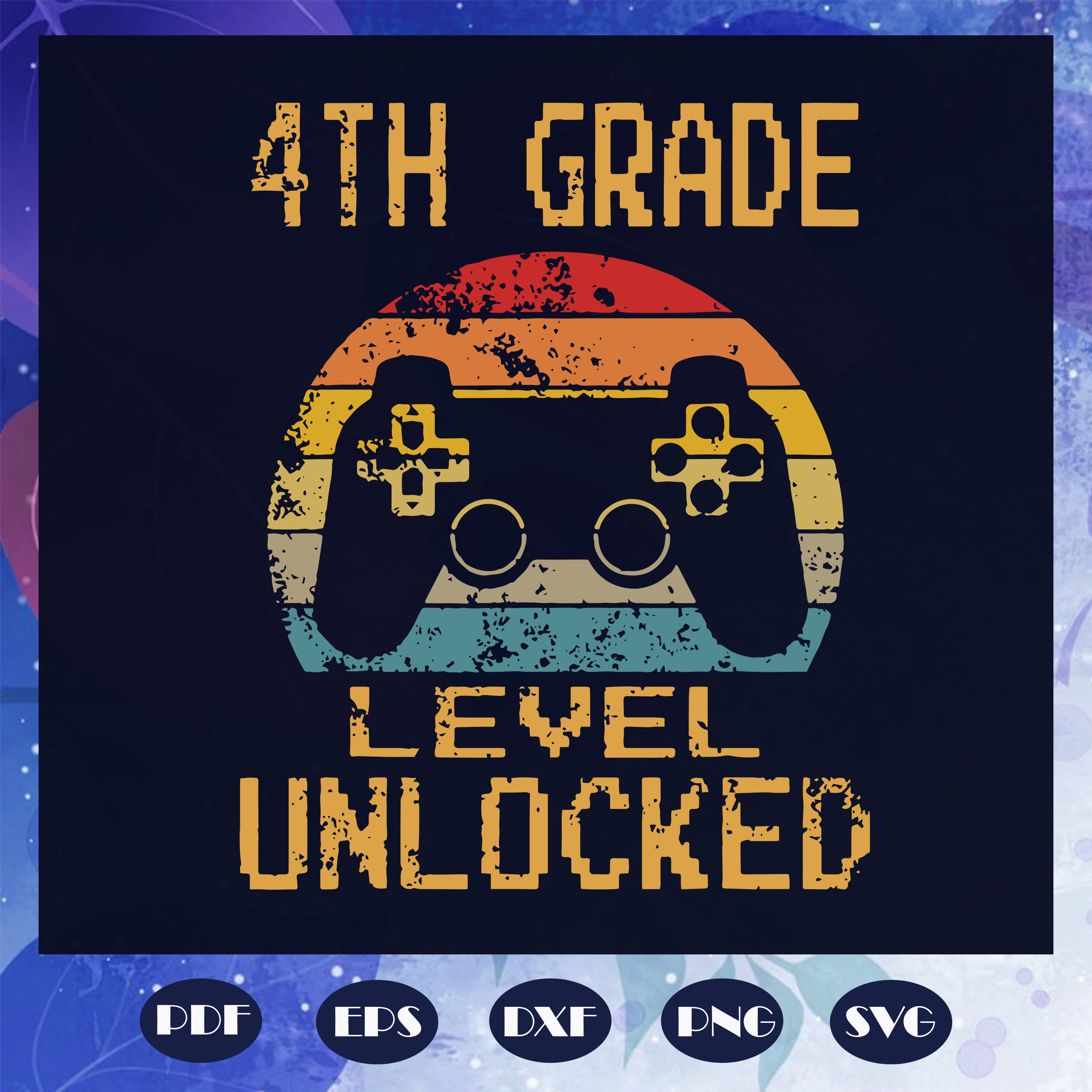 4th grade level unlocked, 100th Days svg, 4th grade, 4th gra | Inspire ...