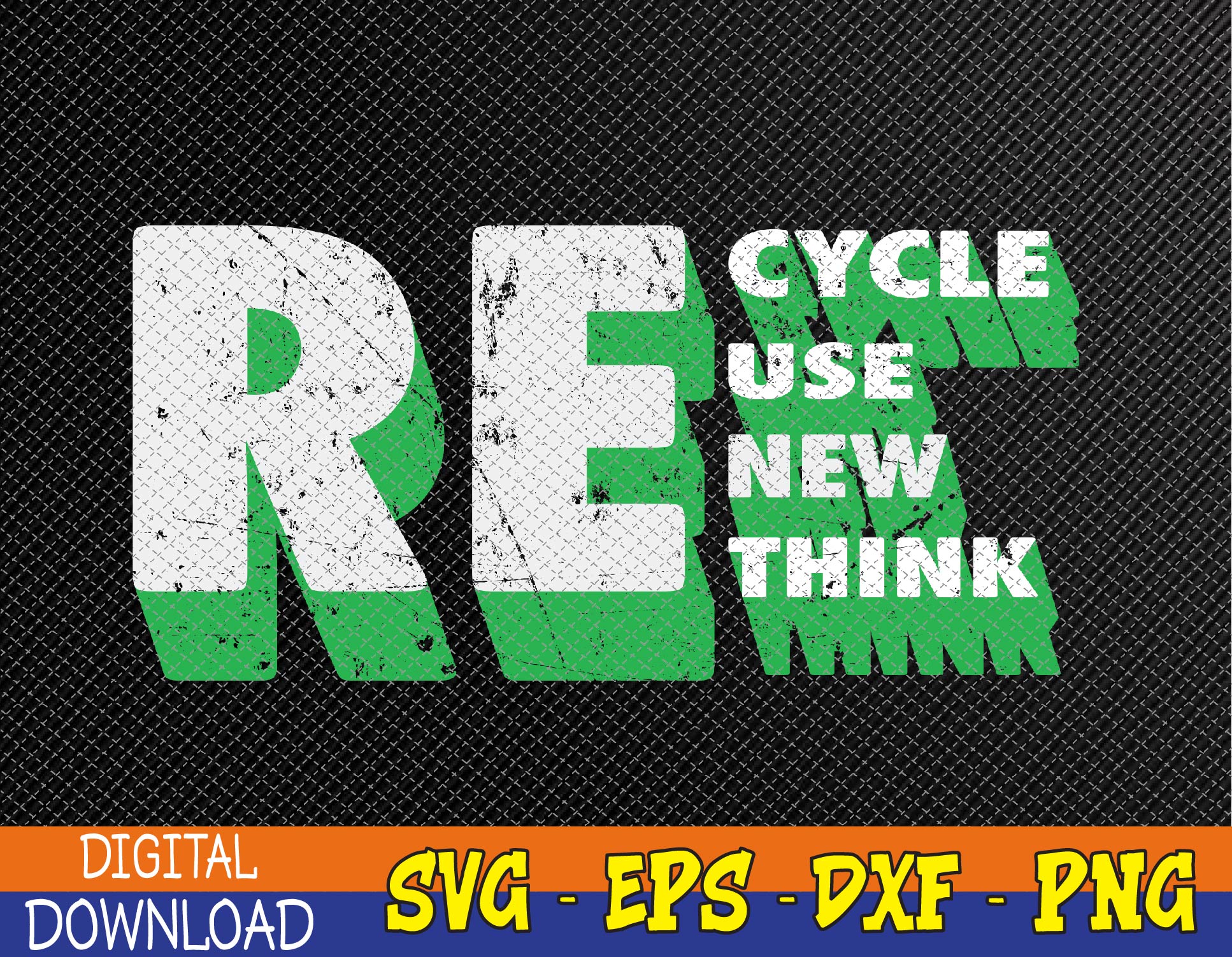 Recycle Reuse Renew Rethink Crisis Environmental Activism Sv - Inspire ...