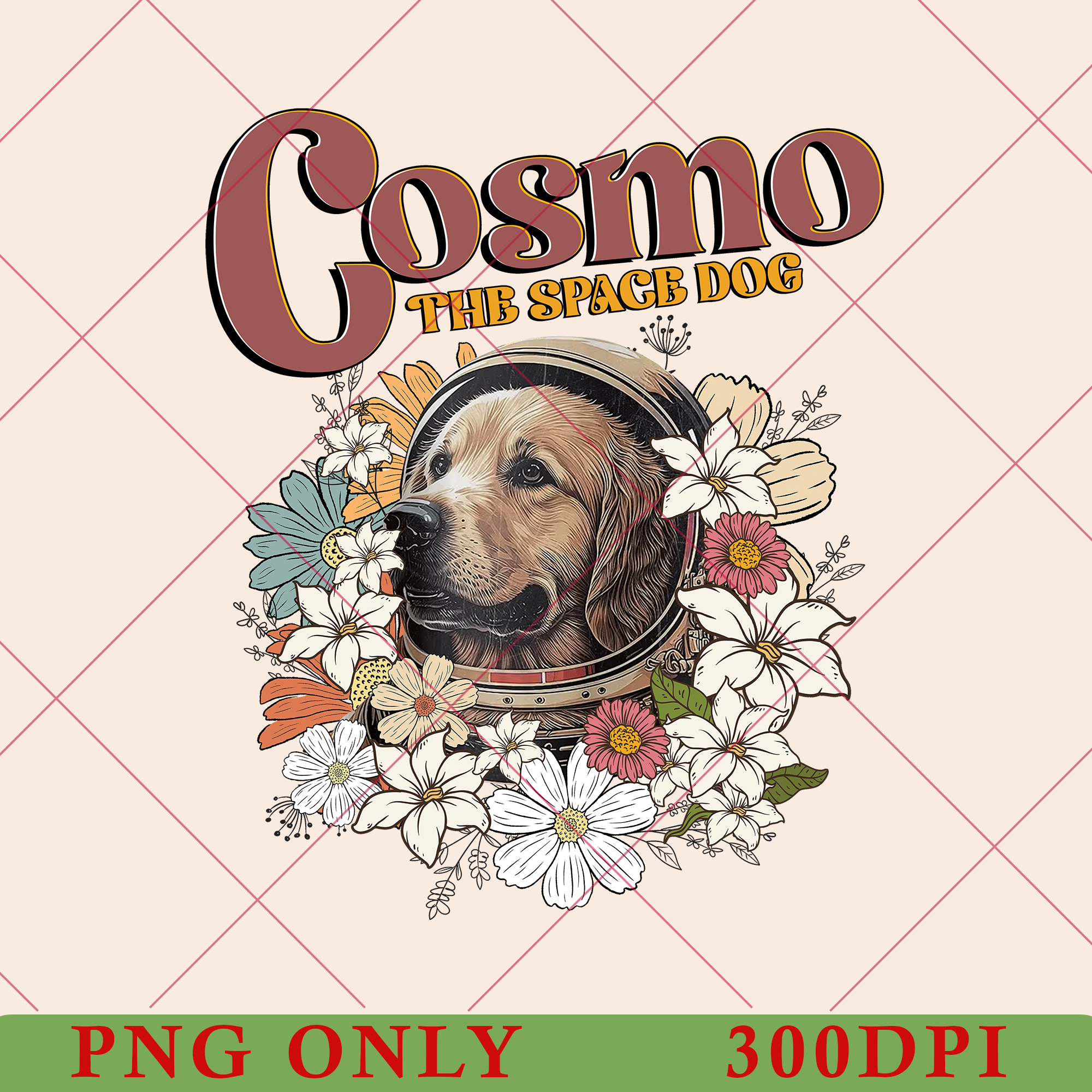Floral Cosmo The Space Dog PNG, Guardians of the Galaxy Vol | Inspire ...