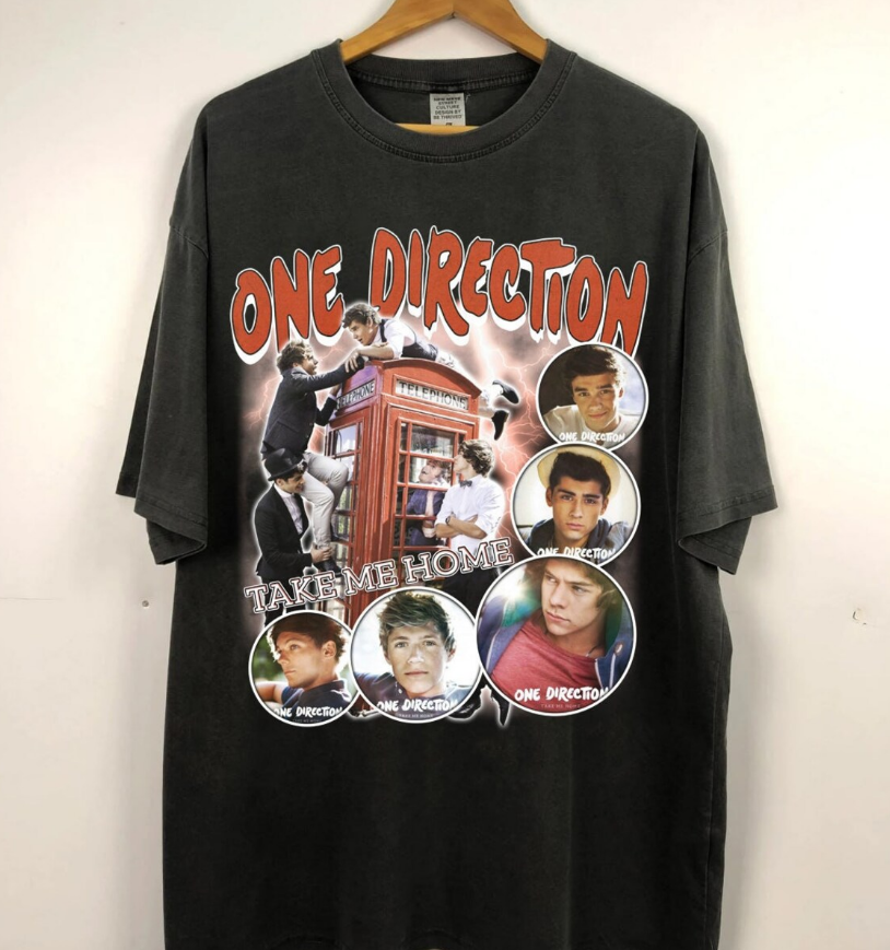 One Direction Take Me Home T-shirt, 90s One Direction concer | Inspire ...