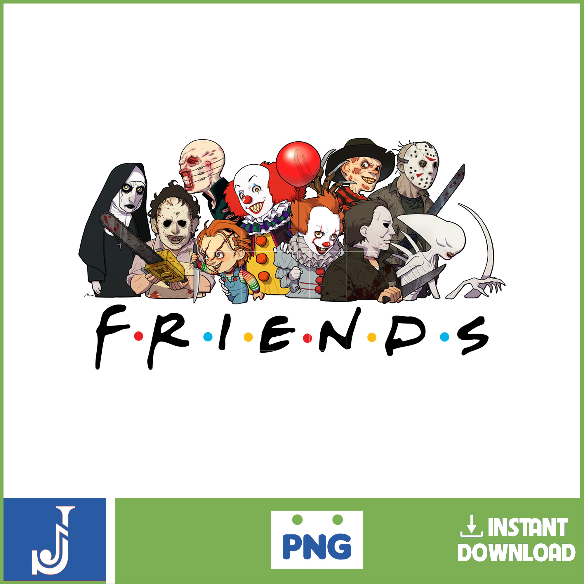 Horror Characters Png, Horror Friends Png, halloween charact | Inspire ...