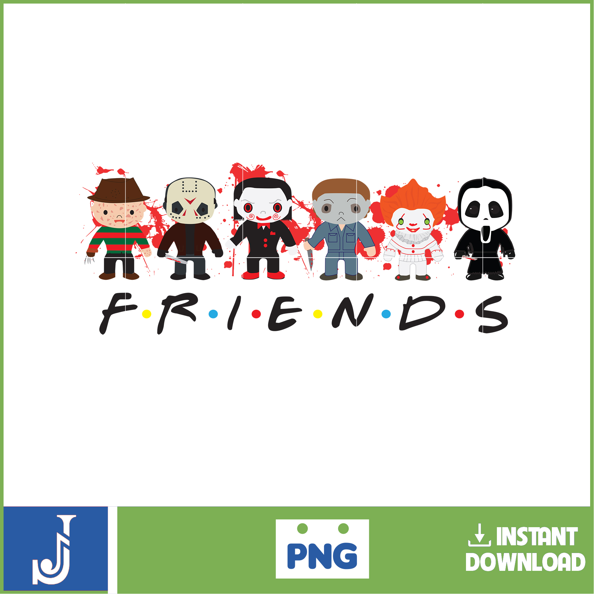 Horror Characters Png, Horror Friends Png, halloween charact | Inspire ...