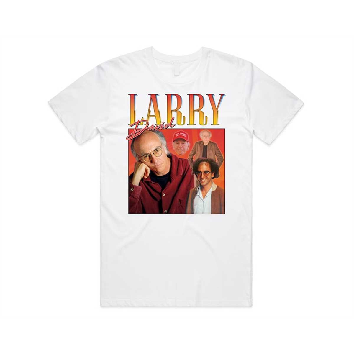 Larry David Homage T-shirt Tee Top Comedian Icon Legend Retr | Inspire ...
