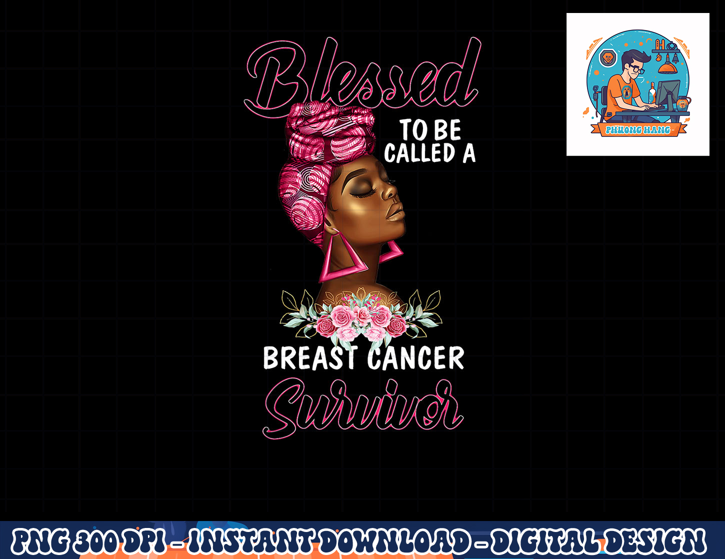 African American Breast Cancer Women Blessed Survivor Queen | Inspire ...