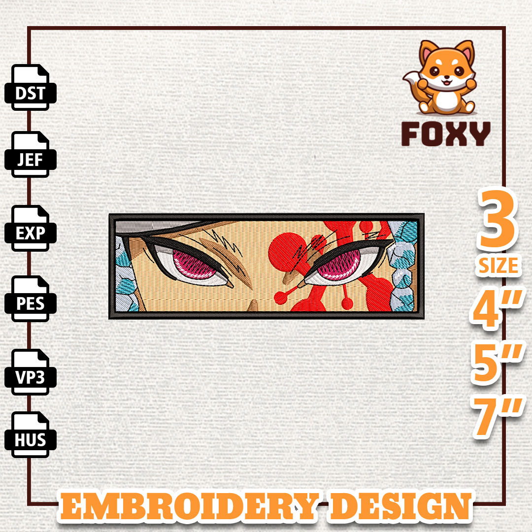 Uzui Anime Design, Anime Embroidery Design, Anime Machine Em - Inspire ...