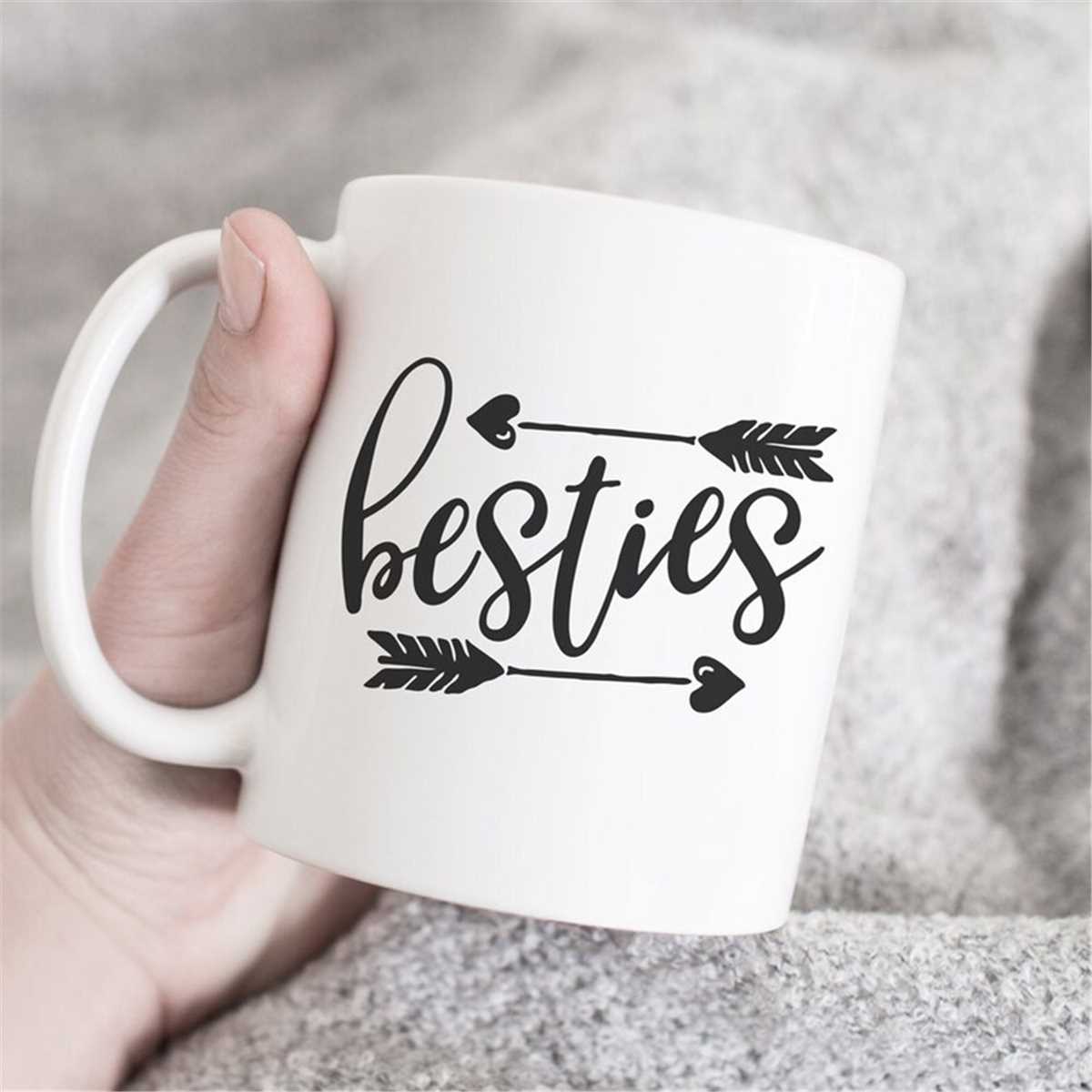 Bestie Mugs - Friendship Coffee Cups | Inspire Uplift