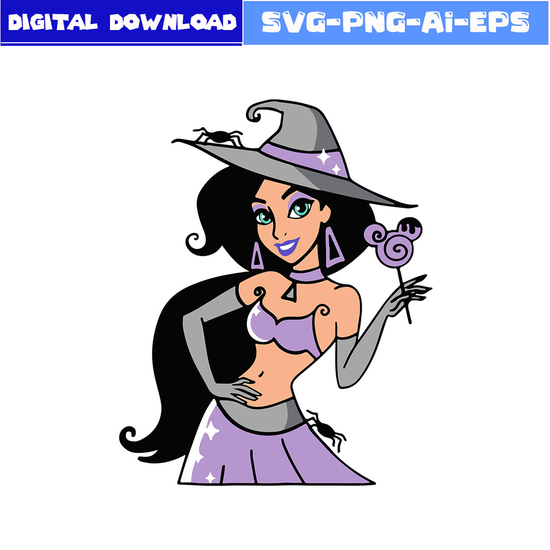 Bad Witch Ariel Disney Princess Svg, Disney Princess Svg, Ar | Inspire ...