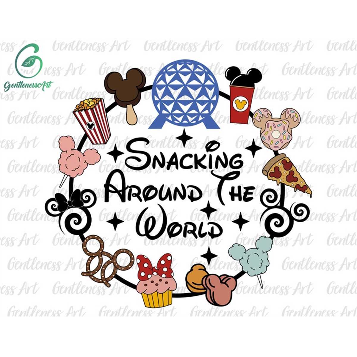 Snacking Around The World Svg, Drinks And Foods Svg, Snackgo | Inspire ...