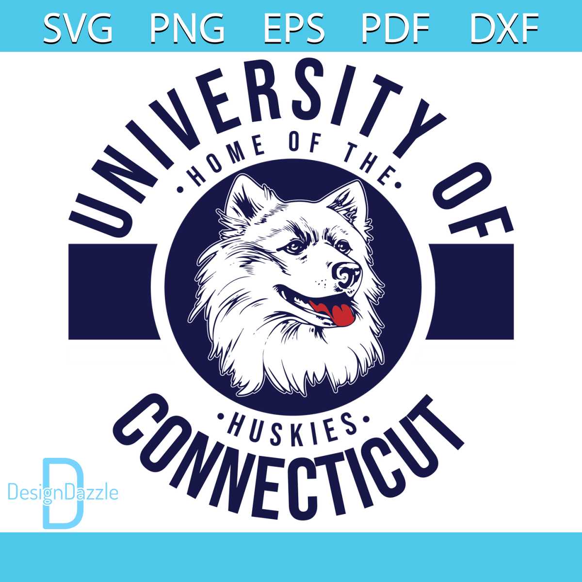 Vintage 90s University Of Connecticut SVG Basketball SVG Cut | Inspire ...