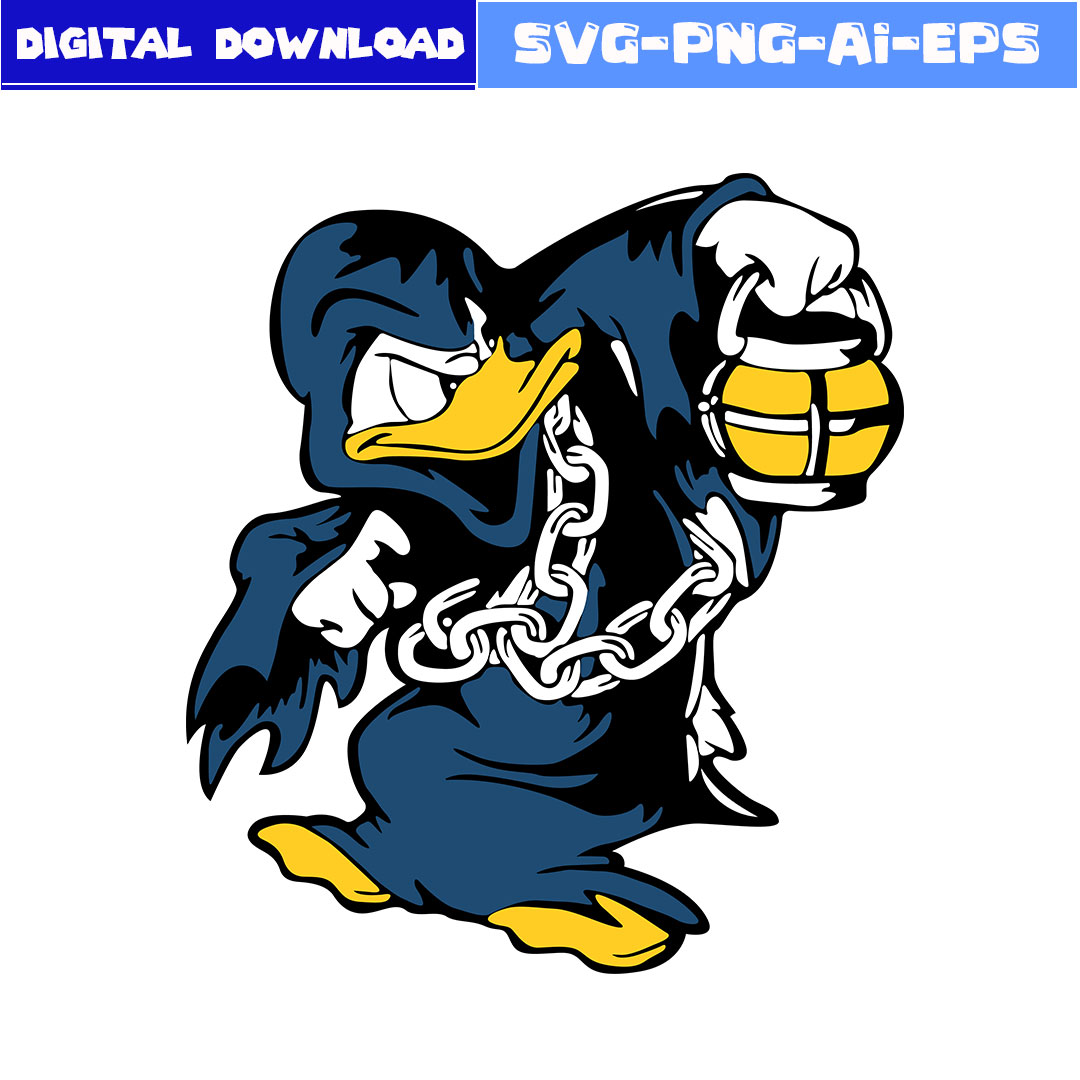 Donald Duck Spooky Disney Halloween Svg, Donald Duck Svg, Di | Inspire ...