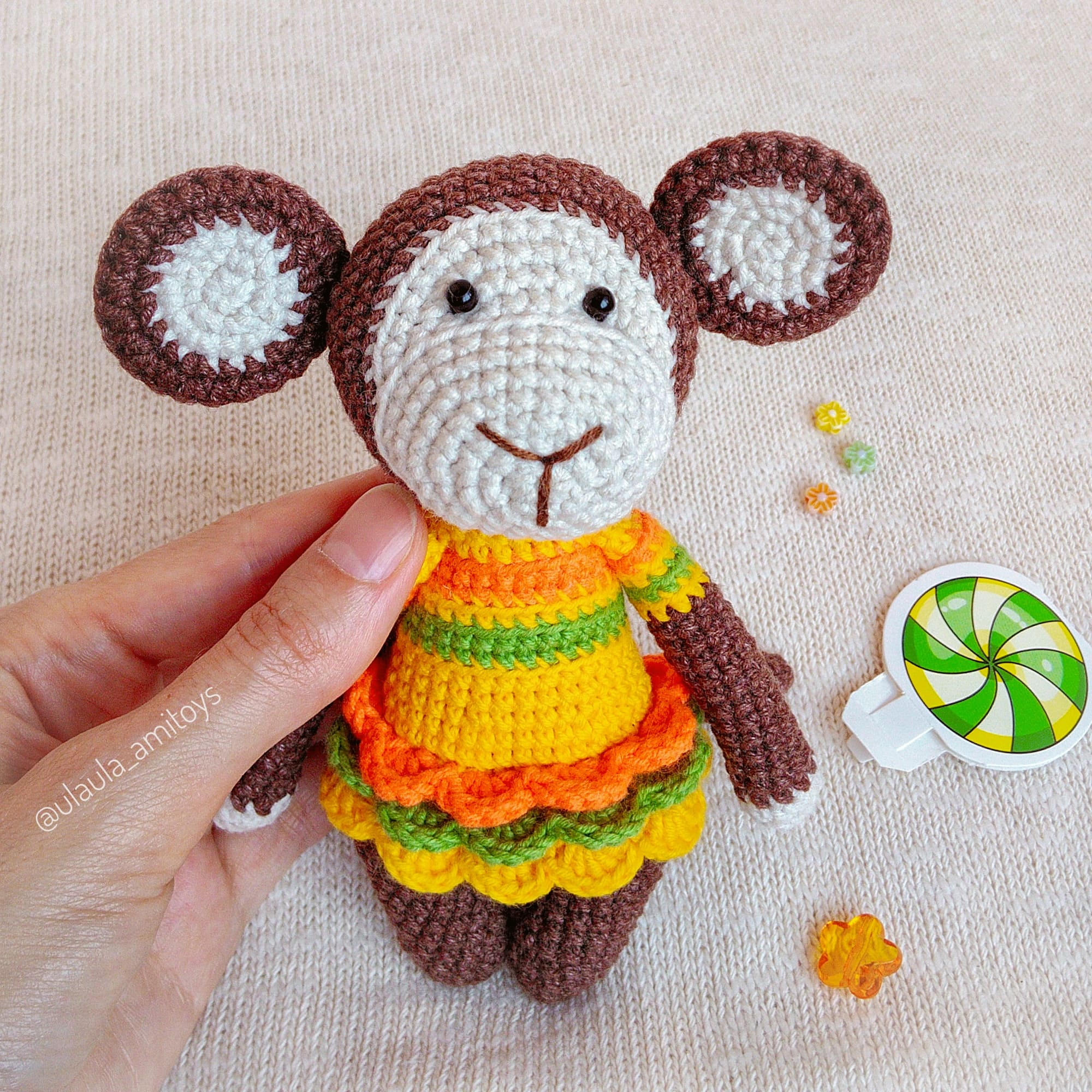 Little Monkey Crochet pattern | Inspire Uplift